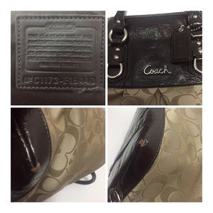 Coach | Bags | Coach Signature Ashley Large Satchel | Poshmark